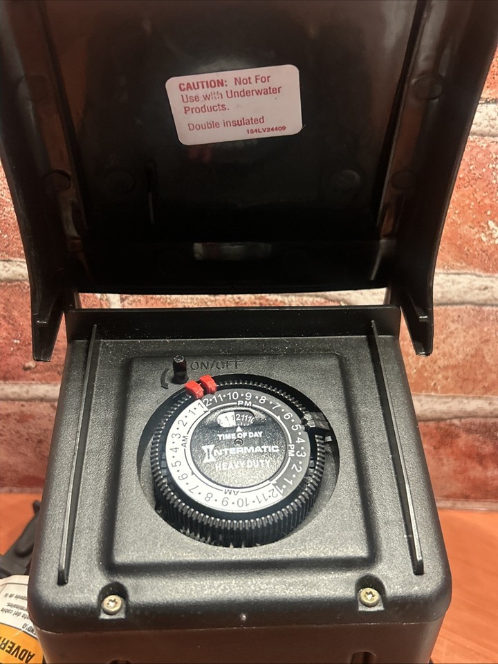 INTERMATIC MALIBU Low Voltage Transformer Timer Heavy Duty ML121RT 121W ...