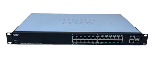 Cisco Small Business SF200-24P 10/100 24-Port Rack Mountable Network ...