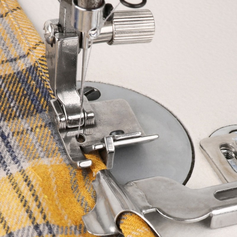 Flat Car T9 Foot Presser for Shirts, Curtains, Sewing Machine Presser ...