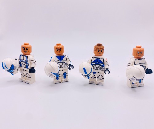 Clone Trooper Squad Pack - Kix, Tup, Dogma, Hardcase - Custom Lego ...