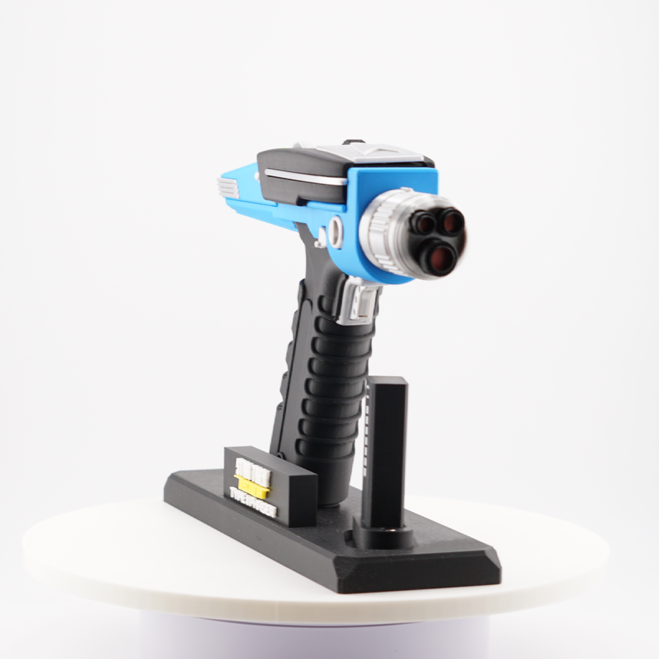 Star Trek Discovery Type 2 - Blue - Phaser 3D Printed Prop w/ Moving ...