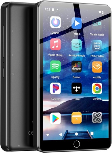 144GB MP3 Player with Bluetooth and WiFi, Android 13 OS MP3 & MP4 ...