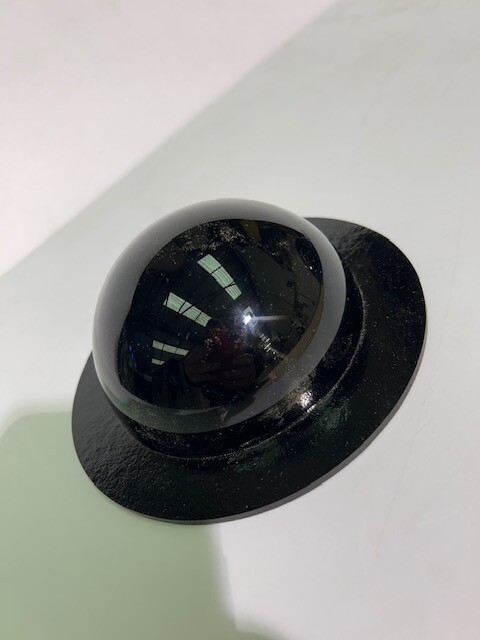 Black PERSPEX ACRYLIC PLASTIC DOME HEMISPHERES 50mm-700mm DIAMETERS ...