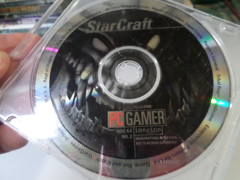 PC GAMER - OCTOBER 1998 - DISC 4.4 - #2 - DEMO GAMES | eBay