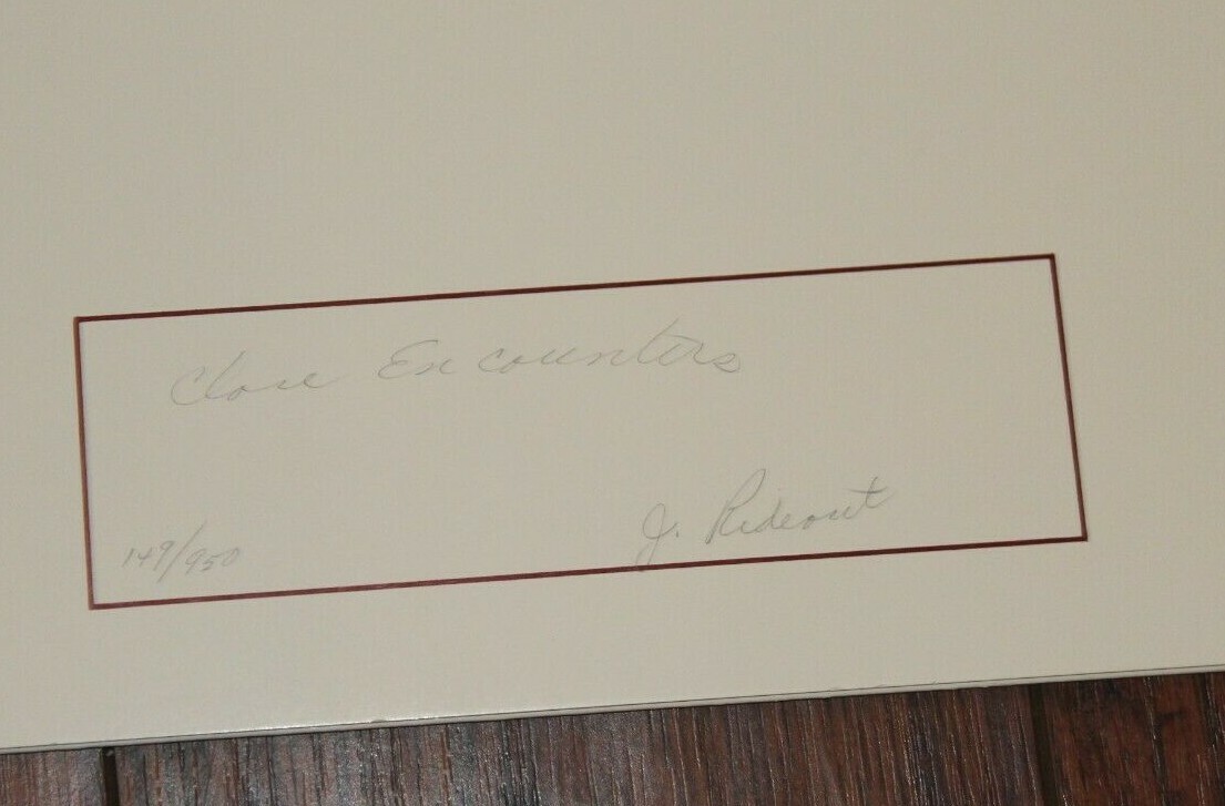 JUDI RIDEOUT "CLOSE ENCOUNTERS" -Limited Edition Print SIGNED, COA | eBay