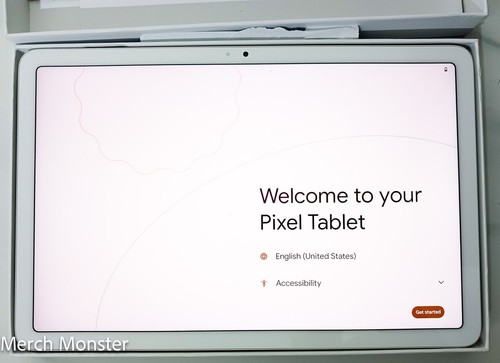 OPEN BOX Google Pixel 11" Tablet 128GB Wi-Fi Screen Porcelain Extra ...