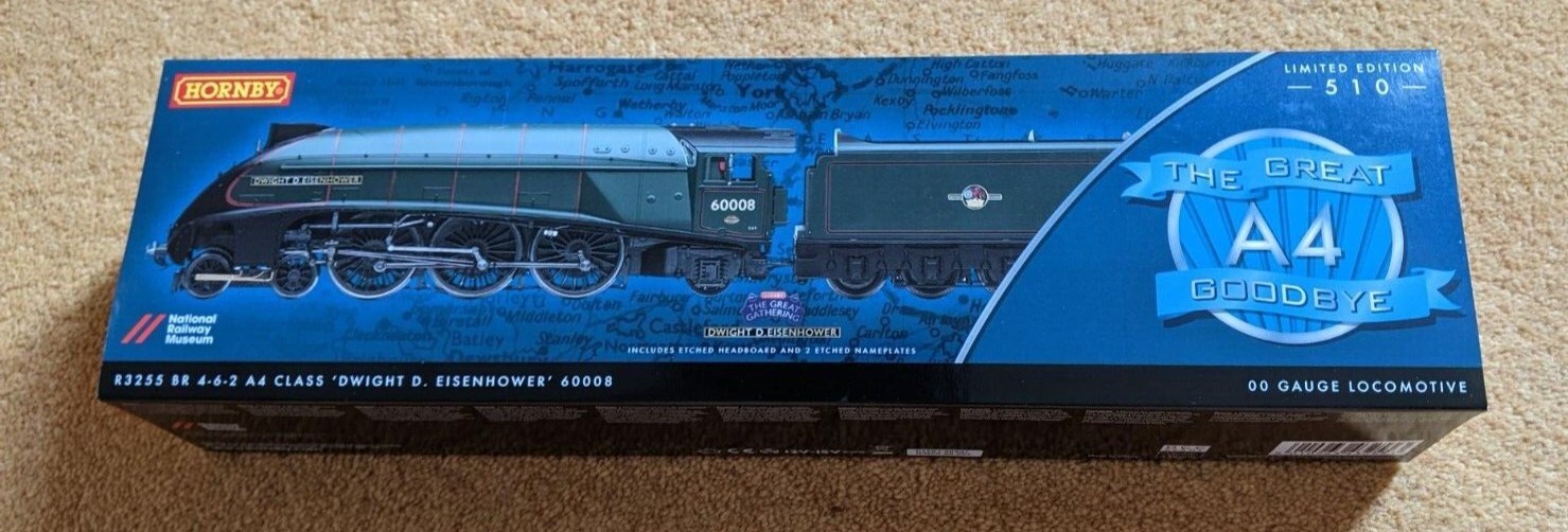 Hornby The Great Goodbye 6 Locos incs DISPLAY CASE with certificates ...