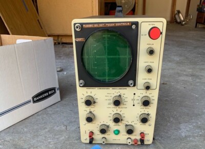 Heathkit laboratory oscilloscope model 10-18 | eBay