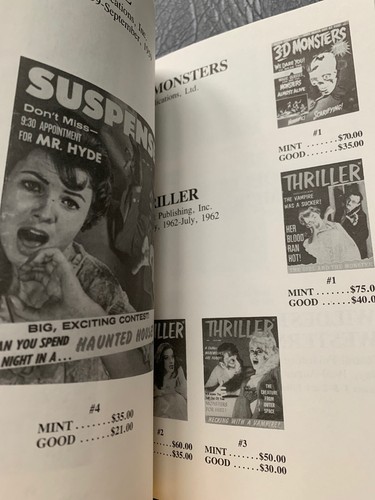 Collector's Guide To Monster Sci-Fi Fantasy Magazines 1988 Bob ...