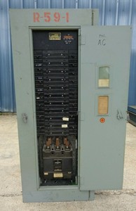 WESTINGHOUSE 225 AMP MAIN BREAKER PANELBOARD 138/240 VOLT, 44 CIRCUIT ...