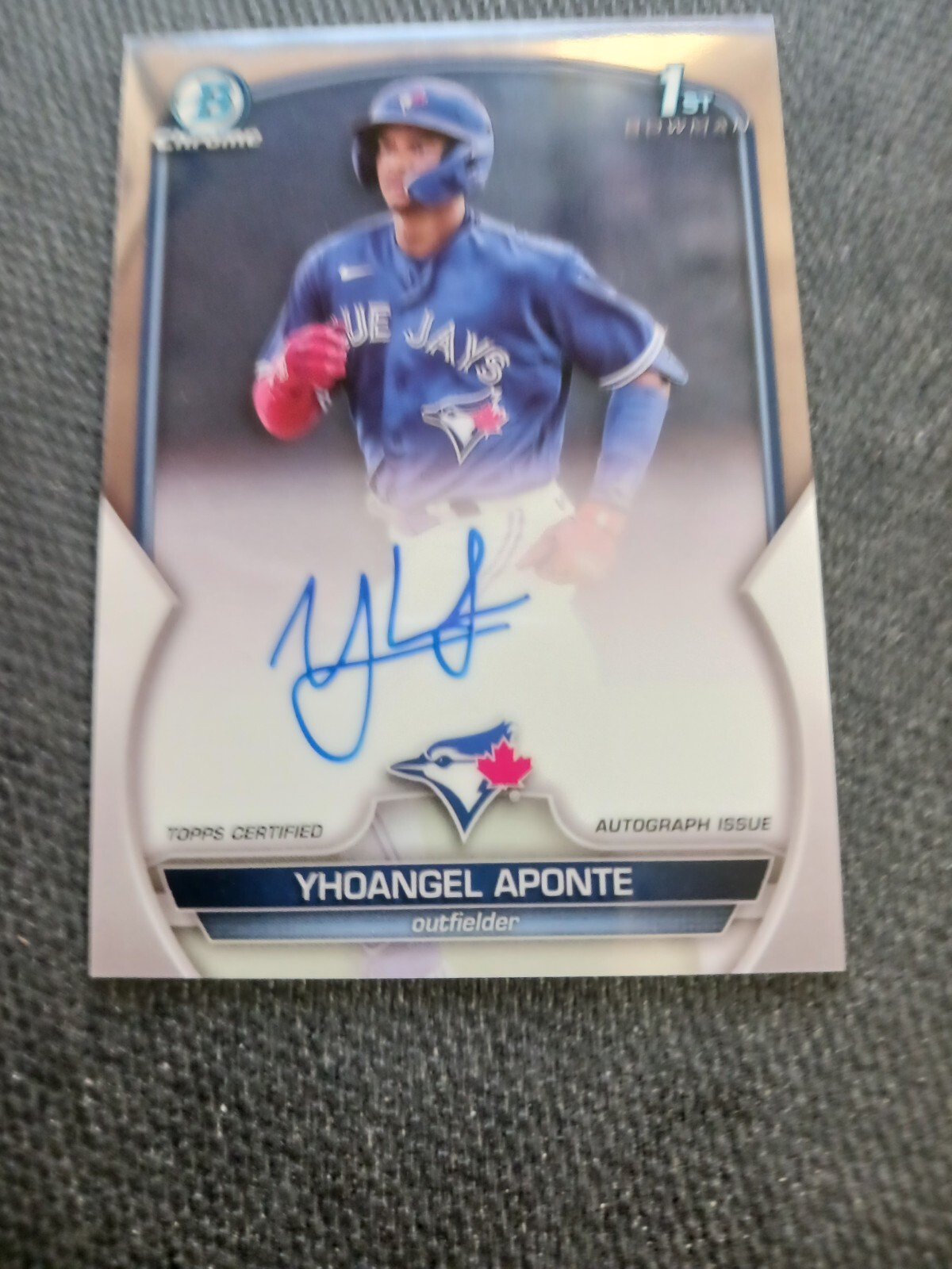 YHOANGEL APONTE 2023 Bowman Chrome Baseball 1st AUTO CPA-YA Toronto | eBay