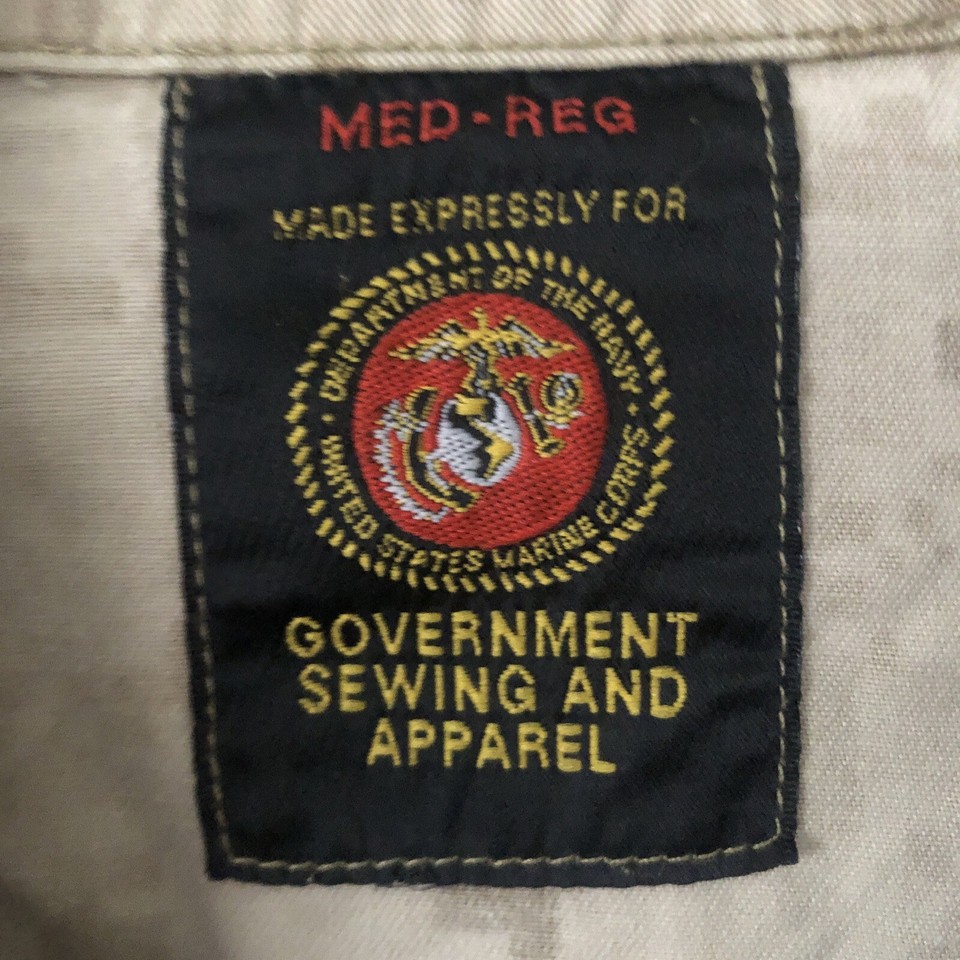 US Marine Corp MARPAT Desert Camo Top/Blouse MEDIUM Regular USMC MCCU ...