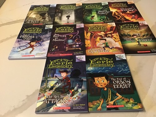 Complete Set Series - Lot of 10 Eerie Elementary books Jack Chabert | eBay