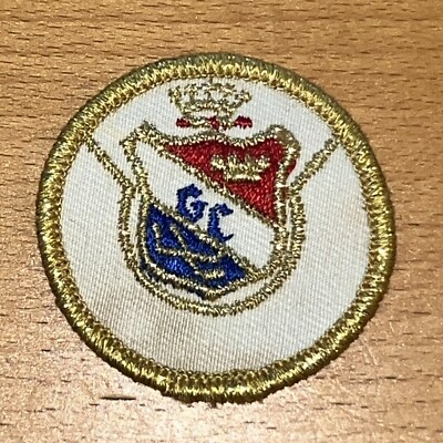 GC Patch - Golf Club Patch - Golf - vintage country club - 2 inches x 2 ...