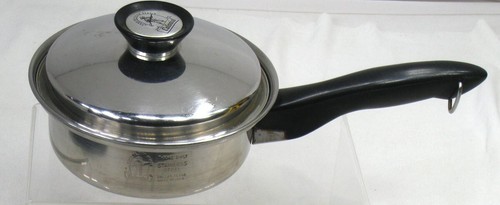 Vintage Regal Colonial Ware 1 Qt Sauce Pan With Lid 5-Ply Stainless ...