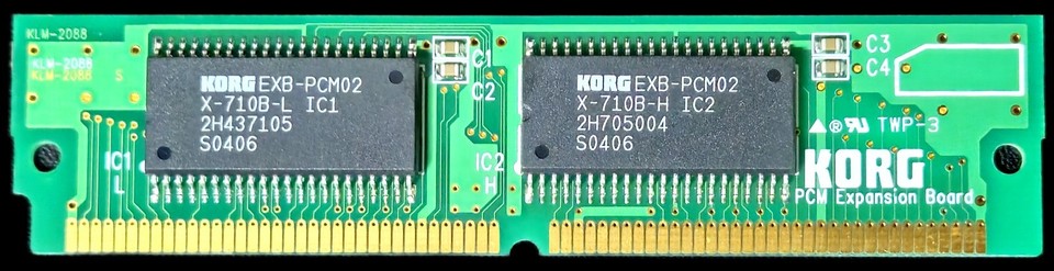 KORG EXPANSION BOARD PCM02 STUDIO ESSENTIALS Triton Workstation | Racks ...