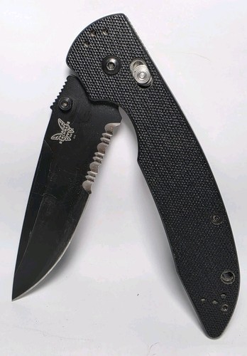 Benchmade USA 805-TSEK? Combo Edge Folding Pocket Tactical Knife (B6 ...