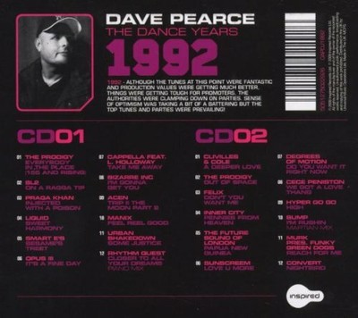 Dave Pearce The Dance Years 1992 5051275022926 | eBay