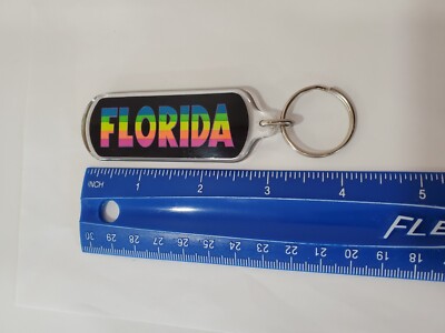 Vintage Florida FLORIDA Keychain. Dimensions on the pictures. | eBay