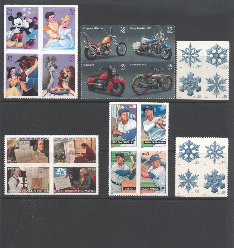 2006 U.S. COMMEMORATIVE YEAR SET *52 STAMPS* WITH PRIORITY & EXPRESS ...