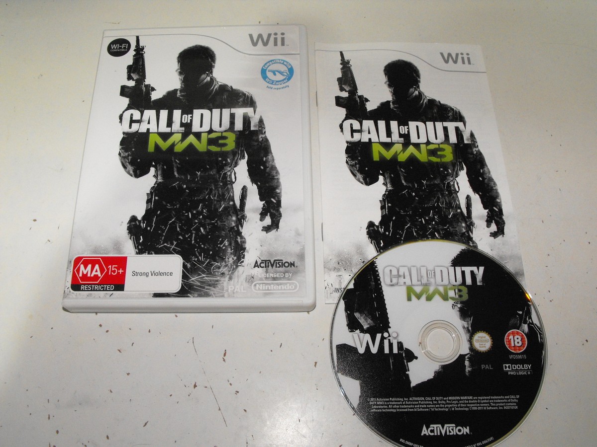 Call Of Duty Modern Warfare 3 Wii