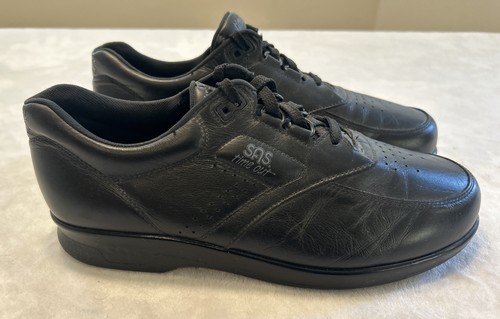 SAS Time Out Shoes Mens Size 9.5 M Black Leather Comfort Walking ...