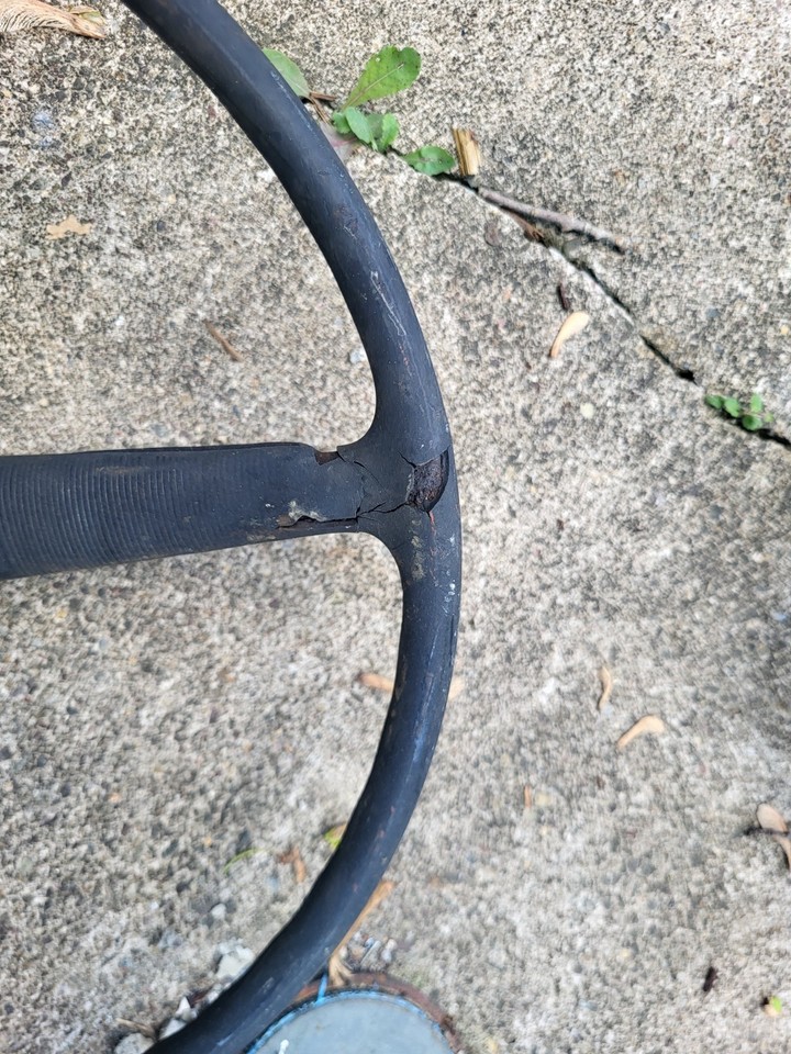 17" 1940 Ford Steering Wheel Old Hot Rod Keyway Coupe Sedan HOTROD ...