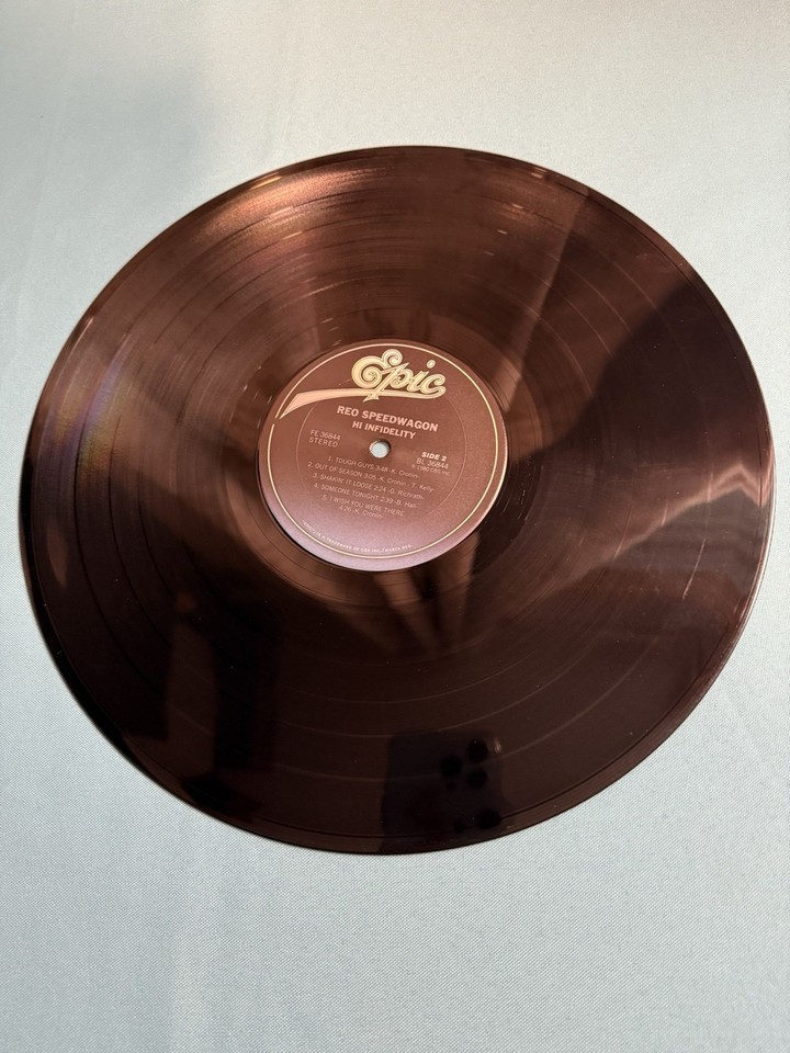 REO Speedwagon Hi Infidelity Original Shrink, Hype Sticker, Vinyl LP EX ...