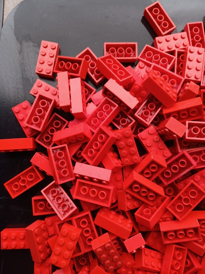 Vintage Lego Joblot / Bundle Red Bricks / Blocks 462 pcs | eBay UK