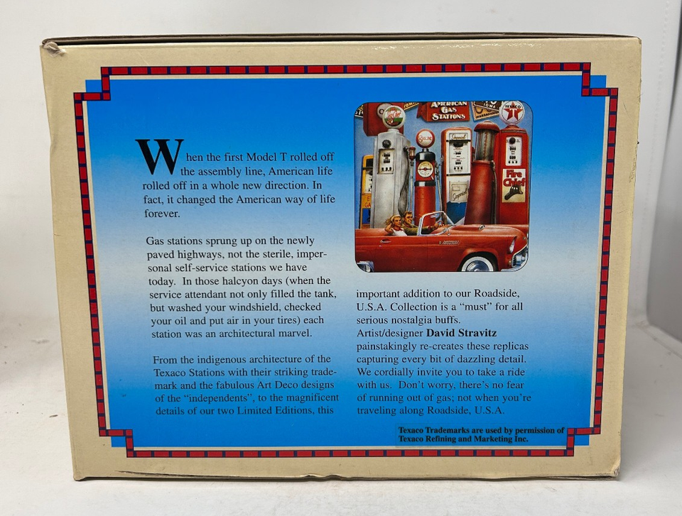 Vintage Lefton Texaco Service Station Replica No.10121 1996 With Box | eBay