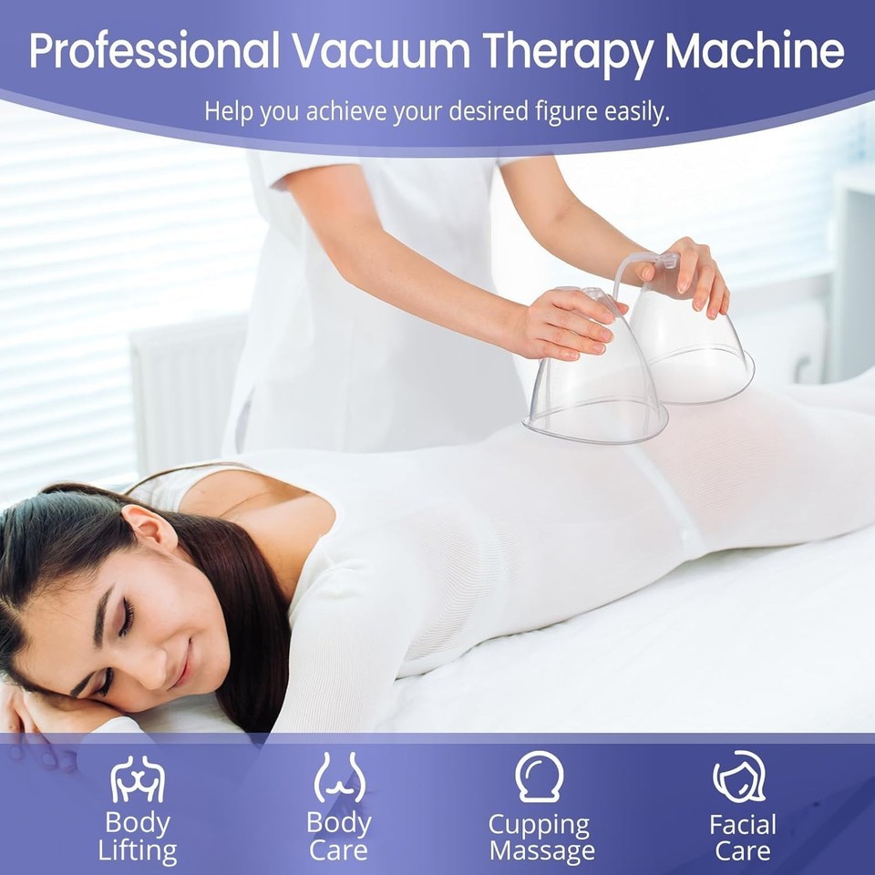 BBL 120ml Cups Breast Hip Enlargement Machine Body Massage Vacuum ...
