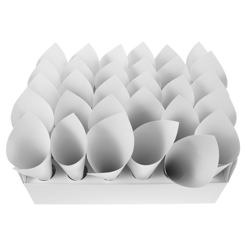 Plateau De Cône Mariage Support Cone Confettis Corde Crème Glacée | eBay