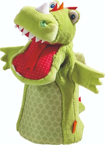 HABA Handpuppe Kasper Oma Opa Wolf Gretel Räuber Rabe Theo o Drache ...