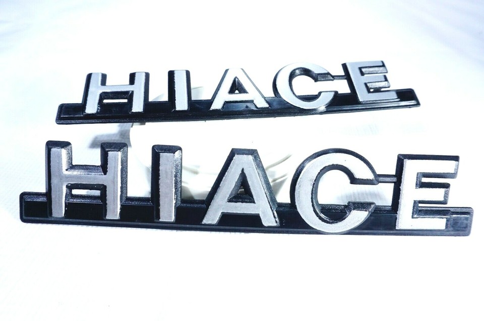 Emblem Badge For Toyota Hiace H11 H20 H30 H40 Pair | eBay