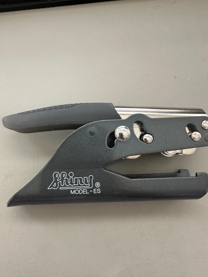 Shiny Model ES Notary Seal Embosser W/Case (No Stamp or Embossing Seal ...