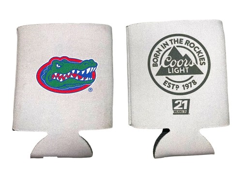 Coors Light Florida Gators Beer Can Bottle Koozie | Set of 2 | New ...