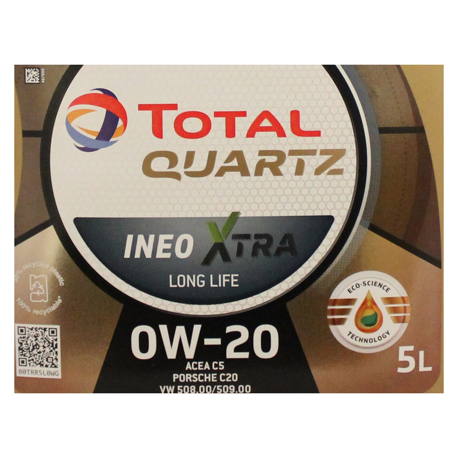 Total Quartz Ineo Xtra Long Life 0w-20 0w20 Fully Synthetic Engine Oil ...