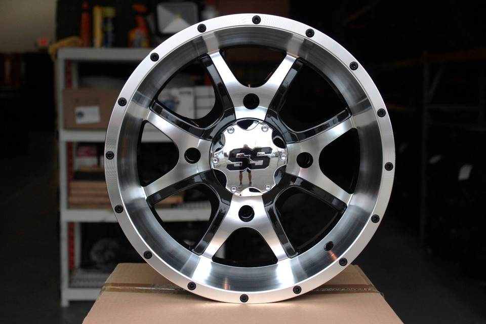 POLARIS RANGER XP1000 14" COBRA M/B ATV / UTV ALUMINUM WHEELS ( SET 4 ...