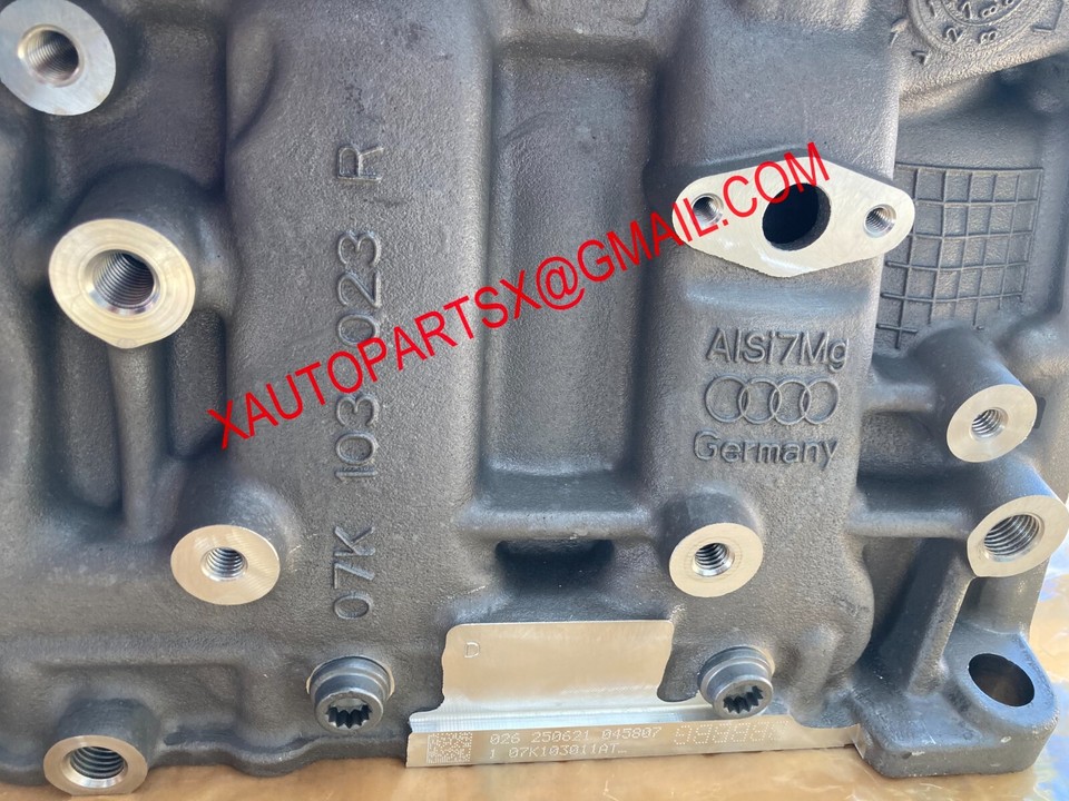 Audi RS3 8V 8Y TTRS 8S RSQ3 engine cylinder block crankcase housing ...