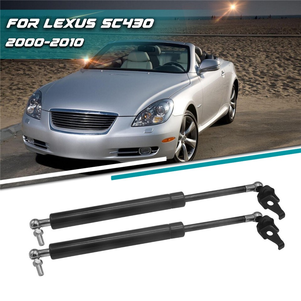 For Lexus Sc430 Base Convertible Front Bonnet Hoods + Rear Trunks Gas ...