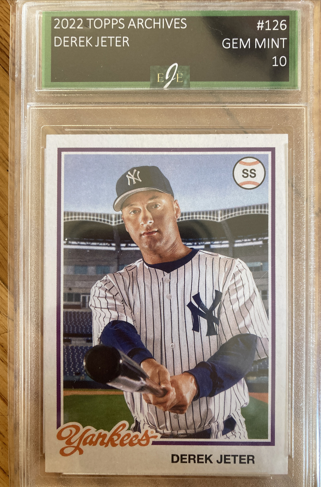 2022 Topps Archives - 1978 Topps Design #126 Derek Jeter for sale ...