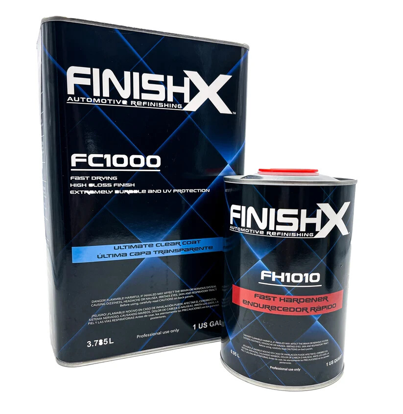 FinishX Automotive Refinishing Ultimate Clear Coat (FC1000 - 1 Gallon ...