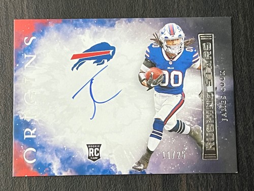 JAMES COOK - 2022 Panini Origins Rushing Stars Rookie Autograph #/25 | eBay