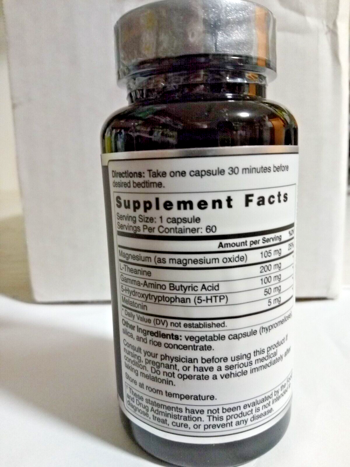 Dr.Jones'Natural Rocket Rest Sleep Support Magnesium & L-Theanine (4pk ...