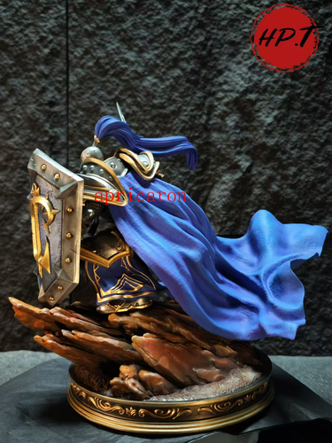 World of Warcraft Stormwind City Guard Statue Resin Figure Model ...