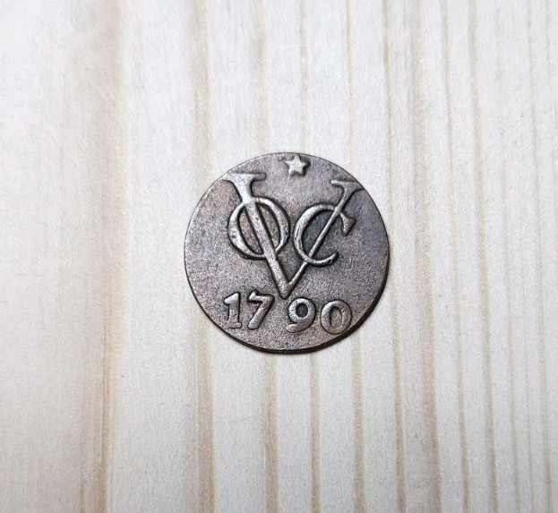 1790 Colonial Copper Coin Lion Crown VoC New York Penny Old | eBay