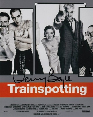 DANNY BOYLE signed Autogramm 20x25cm TRAINSPOTTING in Person autograph ...