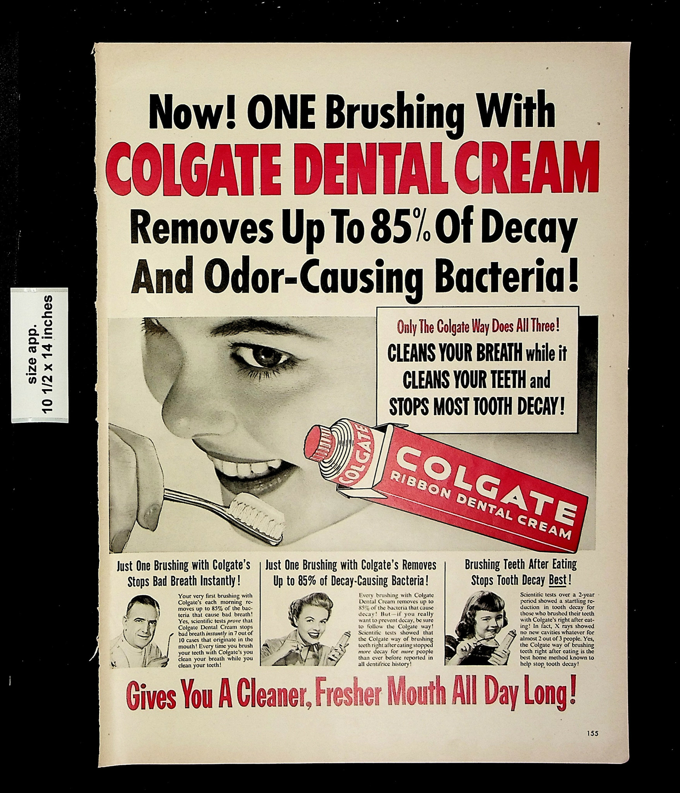 Colgate Advertisement Dentist