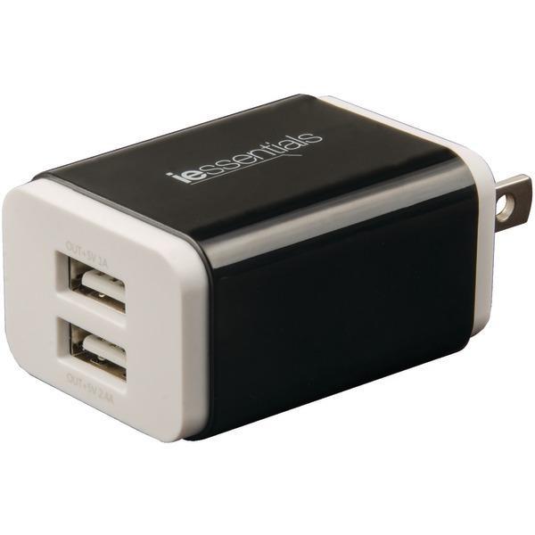 iessentials Ie-acp-2uc 3.4a Dual USB Wall Charger for sale online | eBay