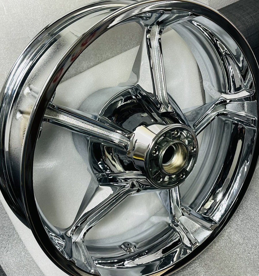 HARLEY CVO LIMITED FLHTKSE TOURING CHROME WHEEL 2020-25 REAR TOMAHAWK ...